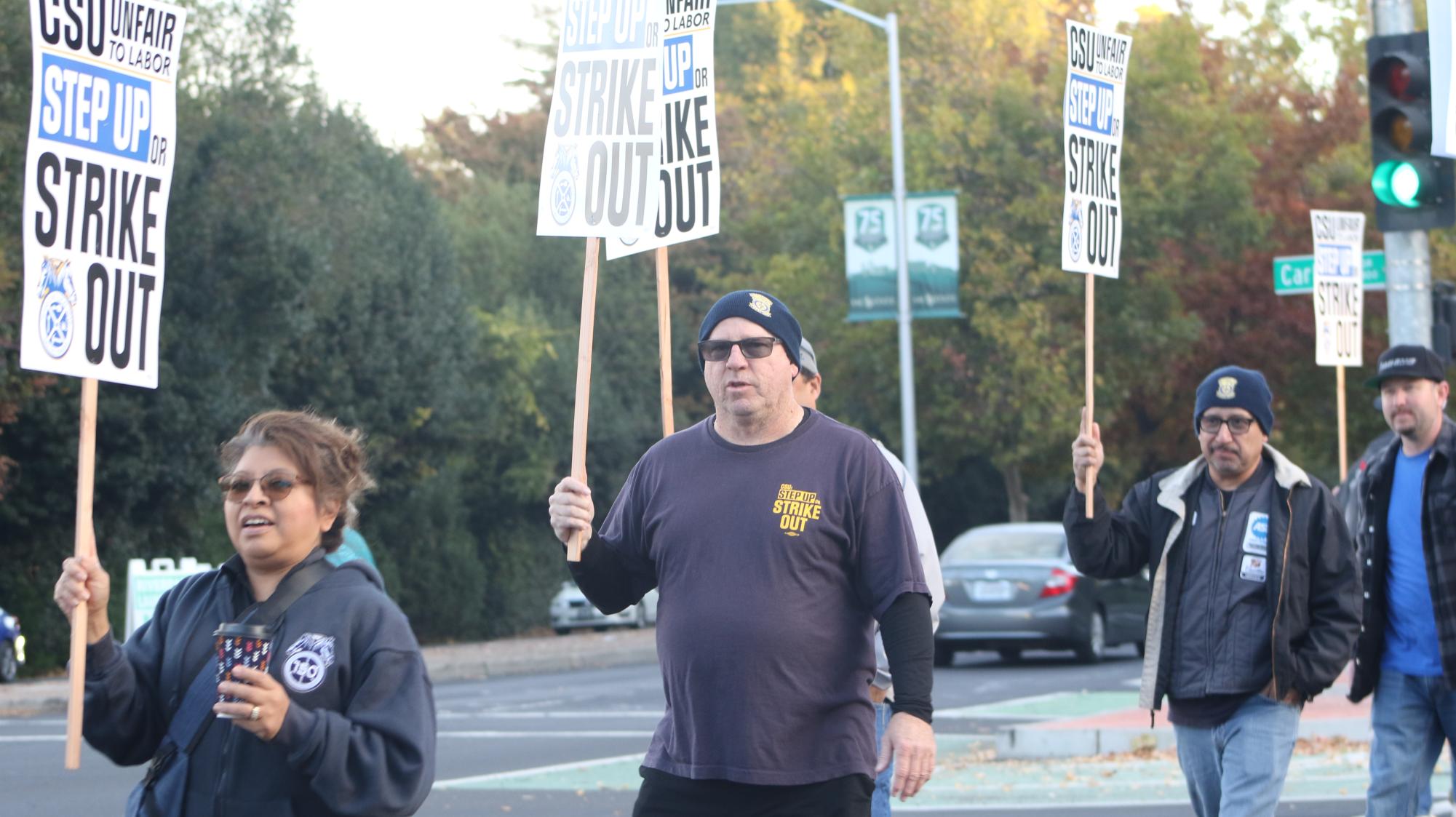 BREAKING: Teamsters go on a one-day strike at Sac State – The State Hornet